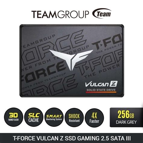 Jual Team Tforce Ssd 25 Sata3 256gb 512gb Vulcan Z Shopee Indonesia