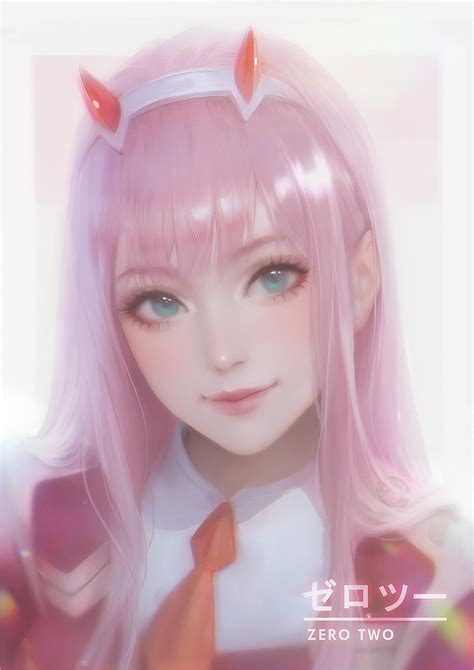 Zero Two Fan Art By Zonder Art Rzerotwo