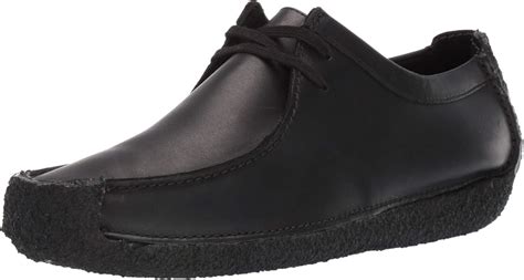 Clarks Mens Natalie Shoe 65 Uk Black Leather 2 Uk Fashion