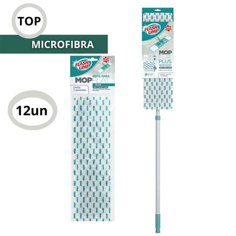 Refil Para Mop Flat Plus Mop Flat Plus Shopee Brasil