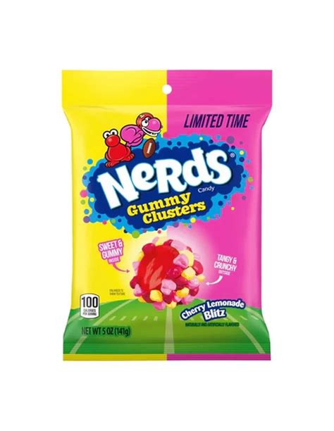 Gomitas Nerds Con Sabor A Limonada De Cereza 141 G Gomitas Crujientes Nerds Pops America