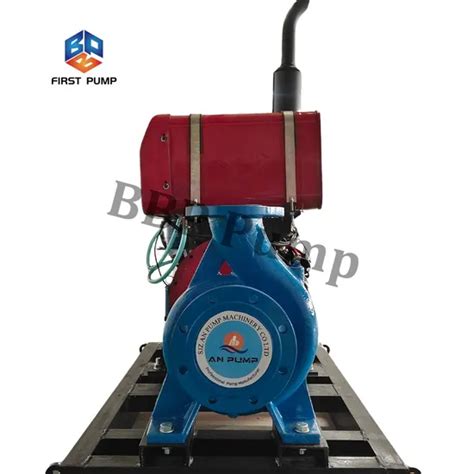 Diesel Engine Driven Centrifugal End Suction Fire Pump High Capacity
