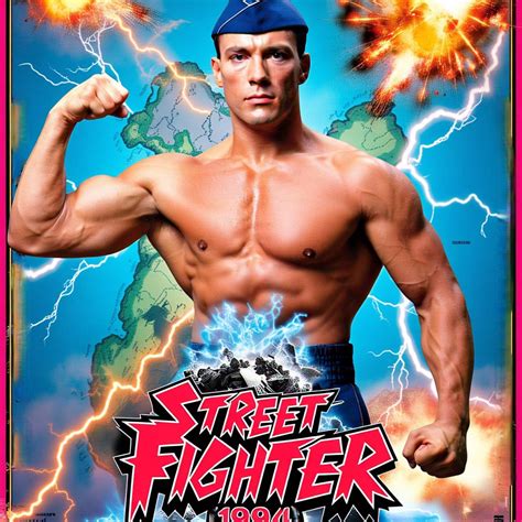 Street Fighter 1994 Jean Claude Van Damme In Street Fighter 1994