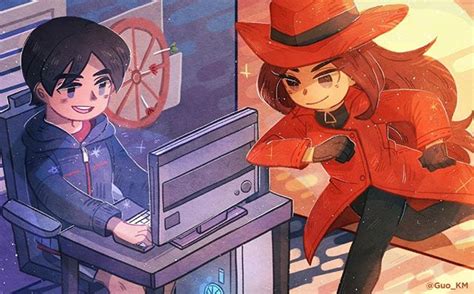 Its Our Favorite Dynamic Duo Of Player And Carmensandiego Whos