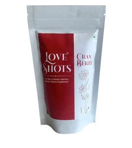 Love Shots Powder Crane Berry Packaging Size 100gm Packaging Type Packet At Rs 599 Packet In