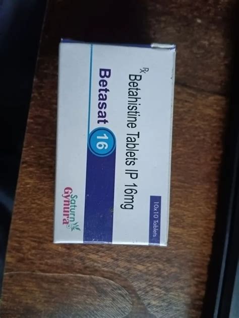 Betahistine 16 Mg At ₹ 1100box Histine Tablet In Bengaluru Id 2852587058733