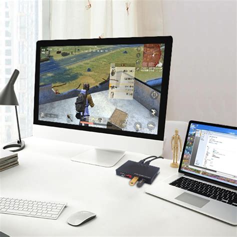 Usb Switch 4 Computers Pc Sharing One Monitor 4 Po Grandado