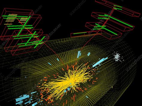 Proton Collision Stock Image C0141806 Science Photo Library