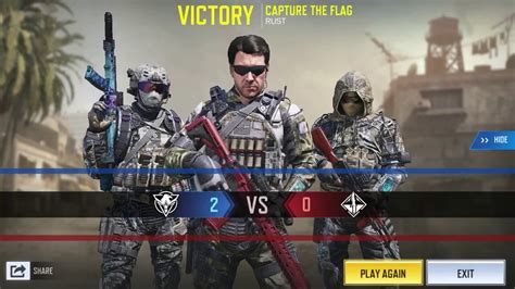 Call Of Duty Mobile Gameplay Rust Capture Flag Youtube