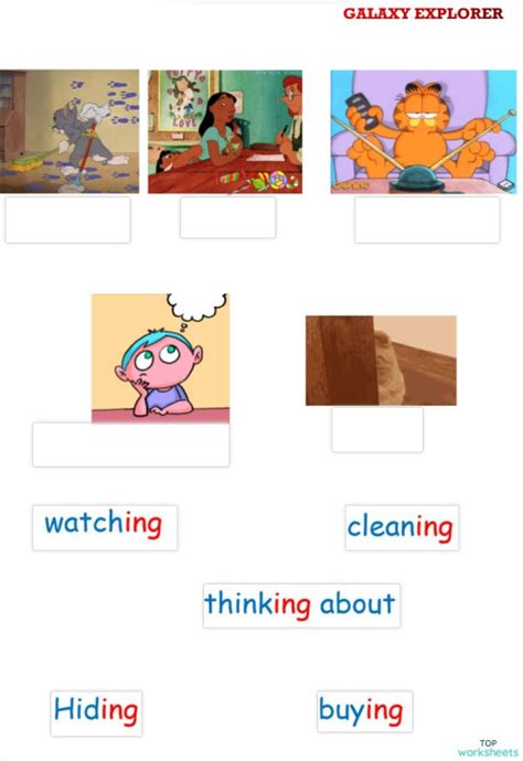 Verbs Interactive Worksheets And Online Exercises Topworksheets