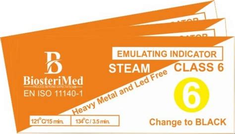 Chemical Indicator Class 6 Steam At Rs 6piece Chemical Indicator