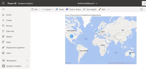 Link Power BI To Azure Synapse Analytics