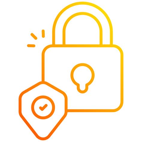 Secured Generic Gradient Outline Icon