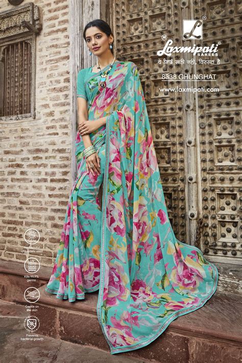 Explore Georgette Sarees And Pure Chiffon Sarees Laxmipati Sarees