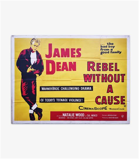 Rebel Without A Cause Poster Original