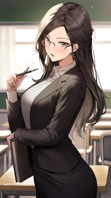 High School Anime Cute Women Teacher 1060 Photo 29319 Picture Lk