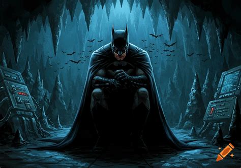Greyscale Comic Art Of A Superhero With A Flowing Cape Standing On A