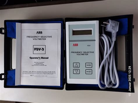 Abb Frequency Selective Voltmeter In Bayern Erlangen Kleinanzeigende
