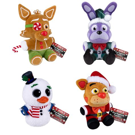 Funko Plush Fnaf Five Nights At Freddys Set Of 4 Elf Bonnie