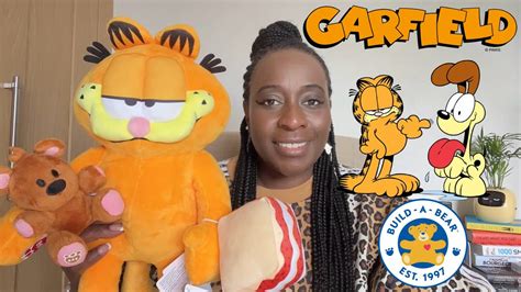 Garfield Build A Bear Youtube