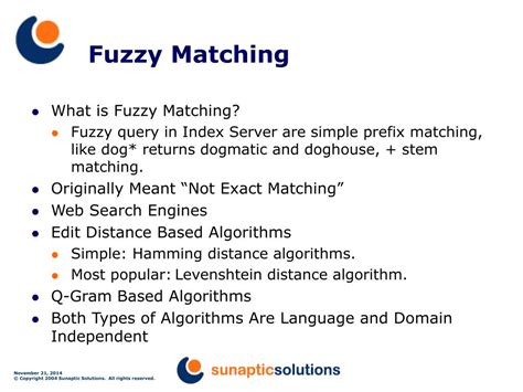 Ppt Text Search And Fuzzy Matching Powerpoint Presentation Free
