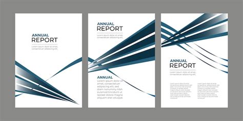 Premium Vector Brochure Template Layout Cover Design Annual Report