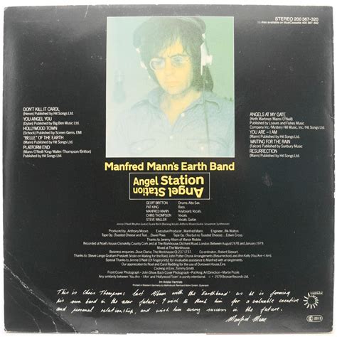Manfred Manns Earth Band Angel Station Poster 4280 ₽ Германия