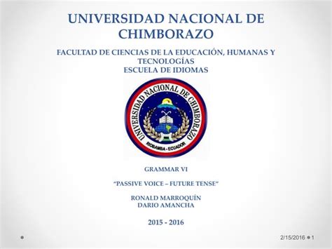 Passive Voice Pptpptx