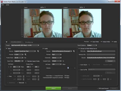 Adobe Flash Media Live Encoder Desktop Streaming Video Gugutrusted