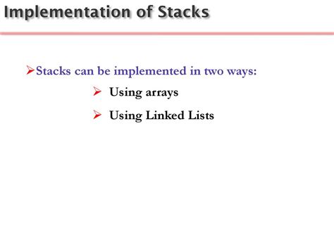 Stacks Ppt Download