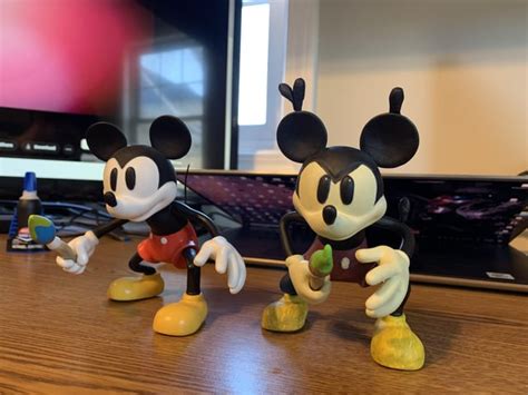 My Custom Scrapper Mickey Made From A Spare Mindstyle Epic Mickey