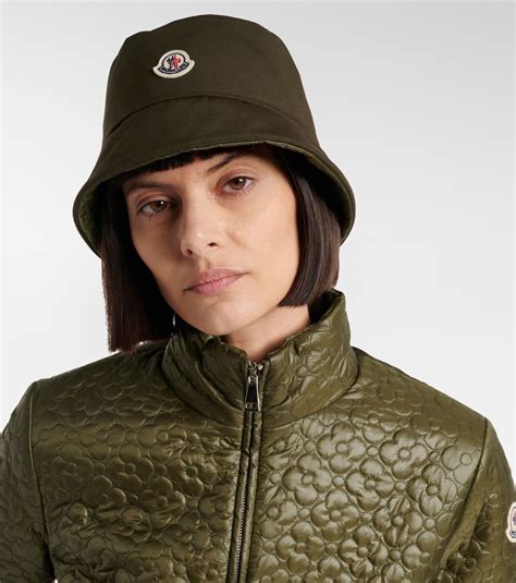 Padded Reversible Bucket Hat In Green Moncler Mytheresa
