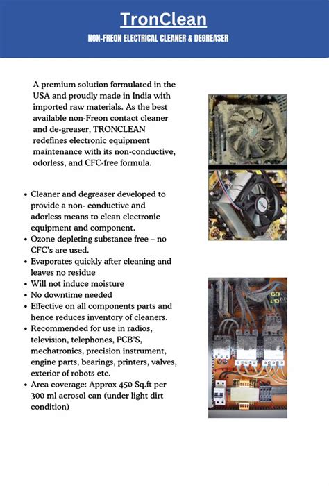 Pcb Cleaner Tron Clean At ₹ 395piece Nungambakkam High Road