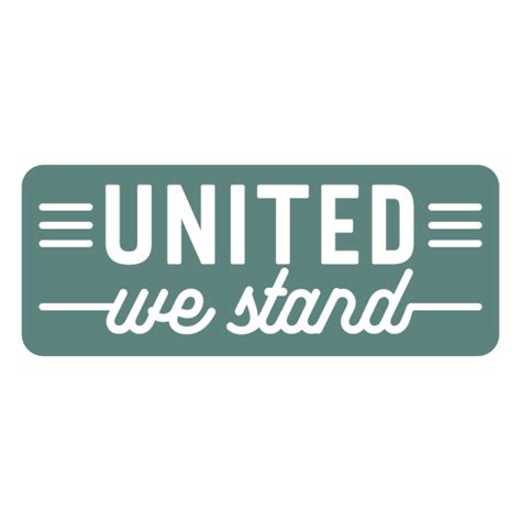 United We Stand Design Png And Svg Design For T Shirts