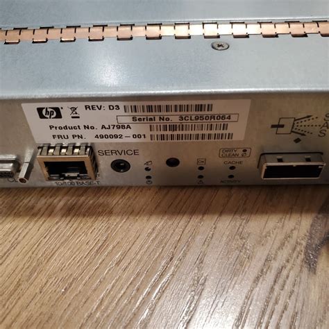 Hp Storageworks Smart Array Controller 490092 001 Aj798a 2x Sfp 512mb
