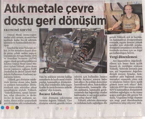 Ayhan Yıldızeli Milliyet Gazetesi Röportaj