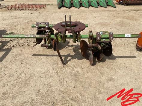 John Deere Border Dike Machine Converted To Pivot Track Closer Musser