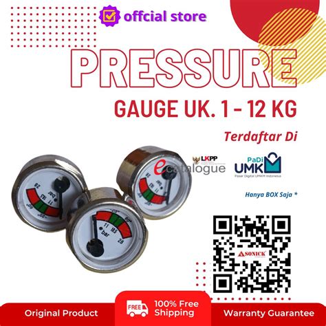 Pressure Gauge Apar Distributor Tabung Pemadam Api Pt Sonick