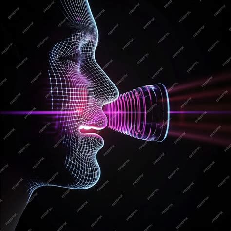 A Visual Representation Of Voice Recognition Technology Identifying And