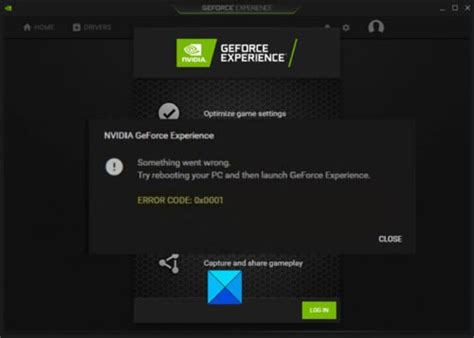 Geforce Now Error Code 0x0000012e Fix