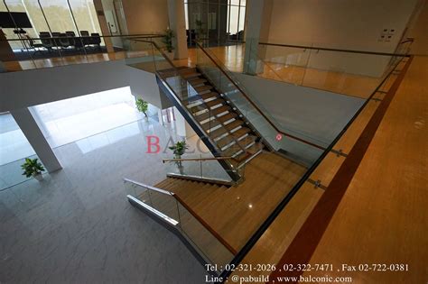 ราวกันตก ระเบียง บันได กระจก Temper Laminate มาตรฐานการติดตั้งและออกแบบ