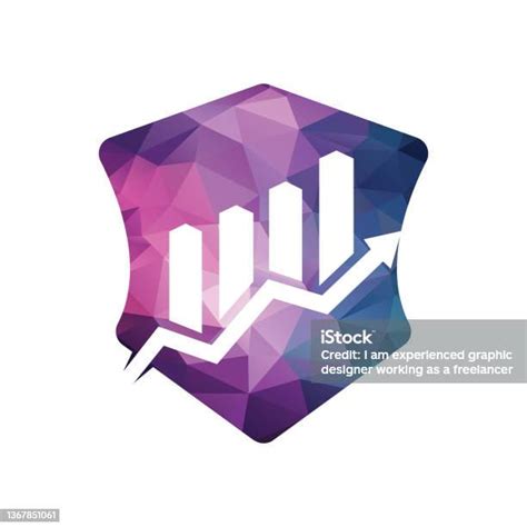 비즈니스 추상 로고 기호입니다 성장 창조적 인 기호 개념 주식 금융 시장 진행 라인 그래프 차트 아이콘 개념에 대한 스톡 벡터 아트 및 기타 이미지 Istock