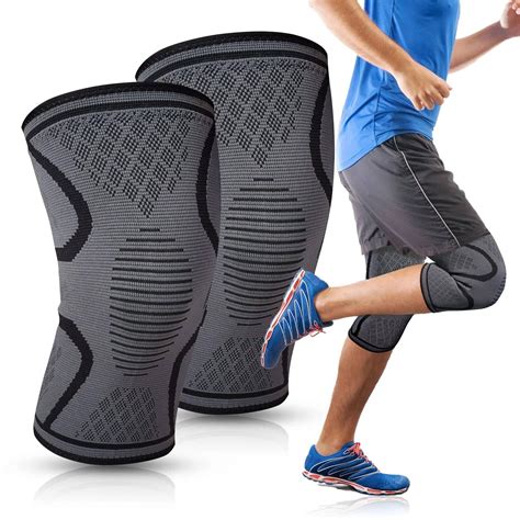 Imucci 2 Pack Knee Brace Compression Sleeves Knee Support For Women