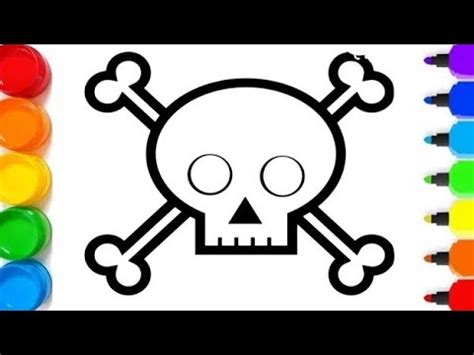 How To Draw A Halloween Folding Surprise Skeleton Grave Youtube