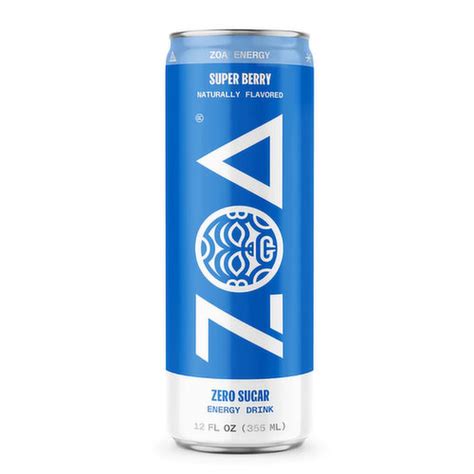 Zoa Zero Sugar Super Berry Energy Drink Foodland