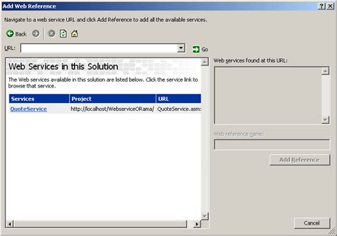 Consuming Web Services Aspnet