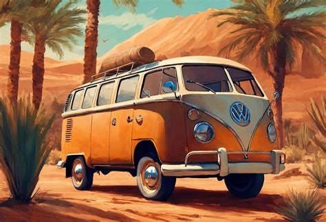 Download Volkswagen Bus T1 Royalty Free Stock Illustration Image