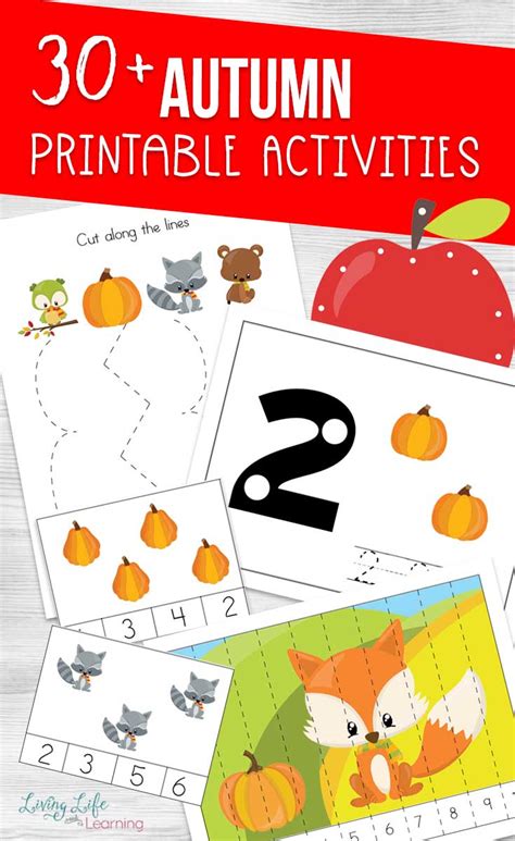 Free Fall Printables For Preschool Themes And Units Fall Preschool