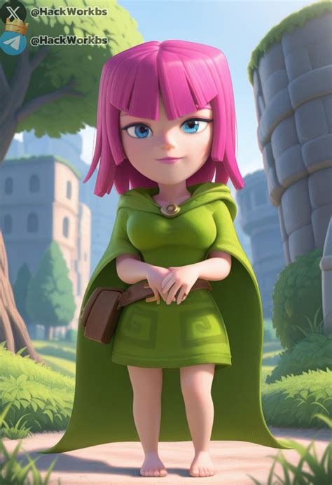 Rule 34 3d Ai Generated Archer Clash Of Clans Clash Royale Nature