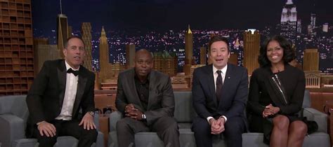 Dave Chappelle Jerry Seinfeld And Stevie Wonder Send Off Michelle